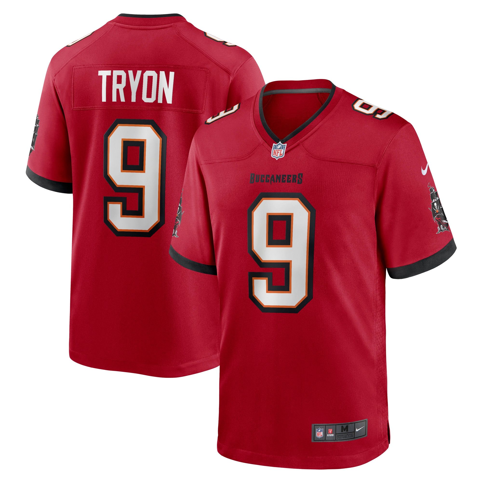 Mens Tampa Bay Buccaneers Joe Tryon Red 2021 Nfl Draft First Round Pick ...