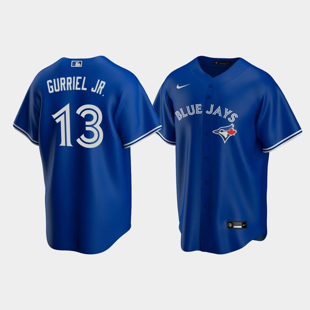 Men S Toronto Blue Jays 13 Lourdes Gurriel Jr Royal Alternate Jersey