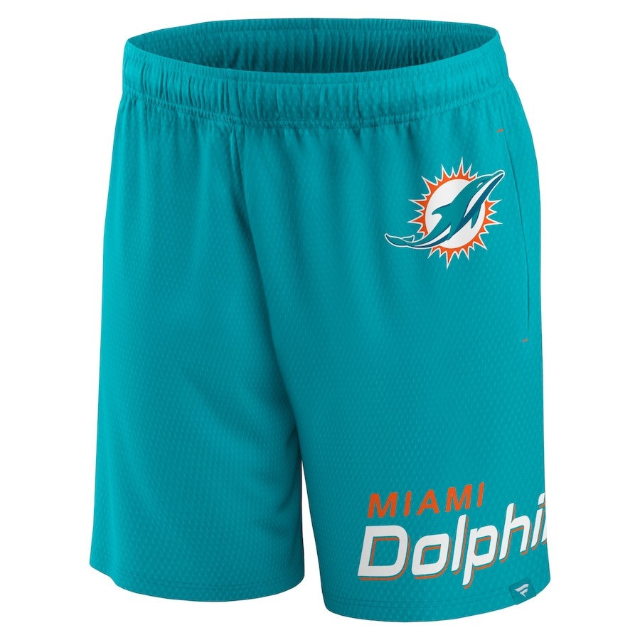 Miami Dolphins Team Aqua Clincher Shorts - Men - Bluefink