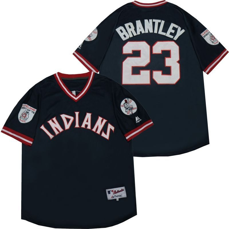 Michael Brantley #23 2020 Mlb Black Jersey - Bluefink
