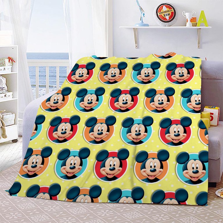 Mickey Mouse Kids Classic Blanket - Bluefink