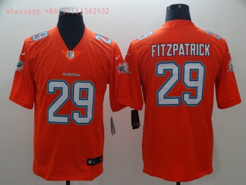 Minkah Fitzpatrick #29 2020 Nfl Orange Jersey Jersey - Bluefink