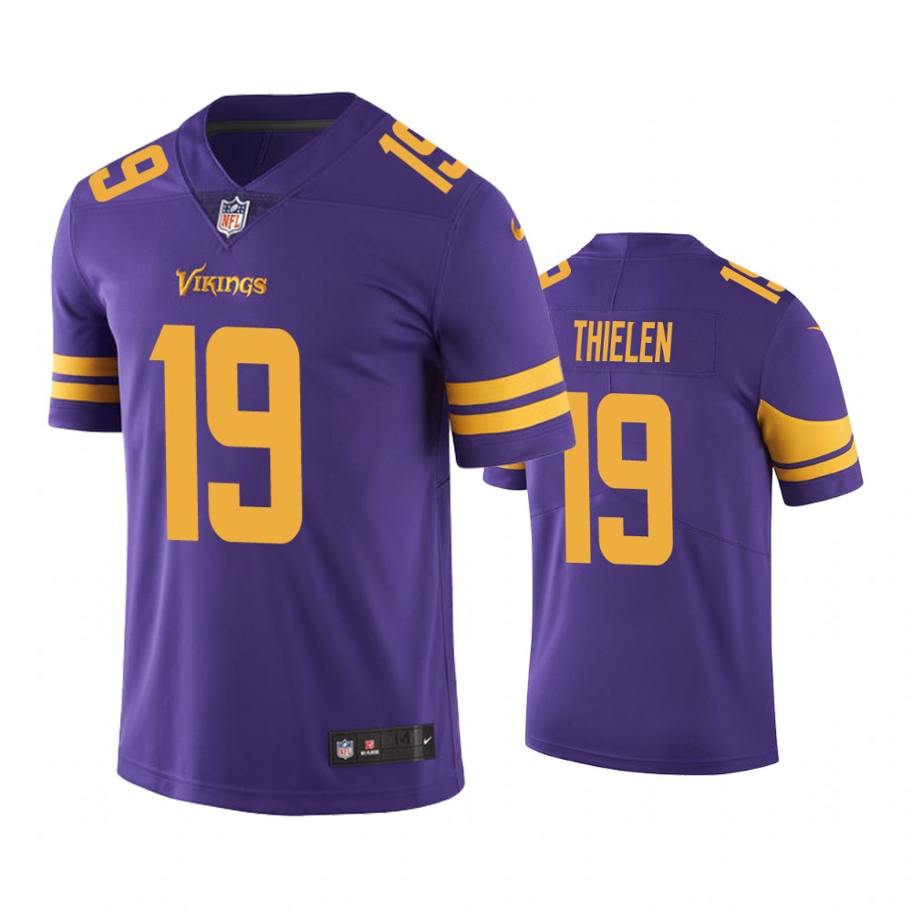 Minnesota Vikings Adam Thielen Purple Nike Color Rush Limited Jersey ...