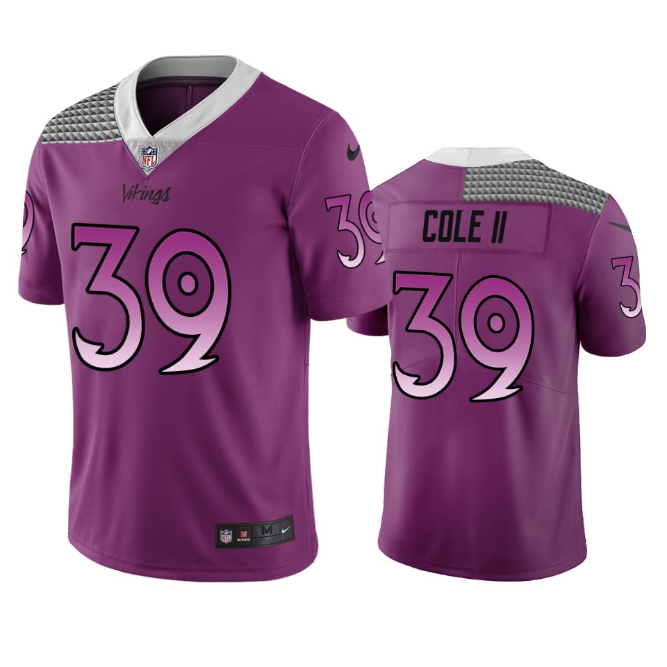 Minnesota Vikings Brian Cole Ii Purple City Edition Vapor Limited ...