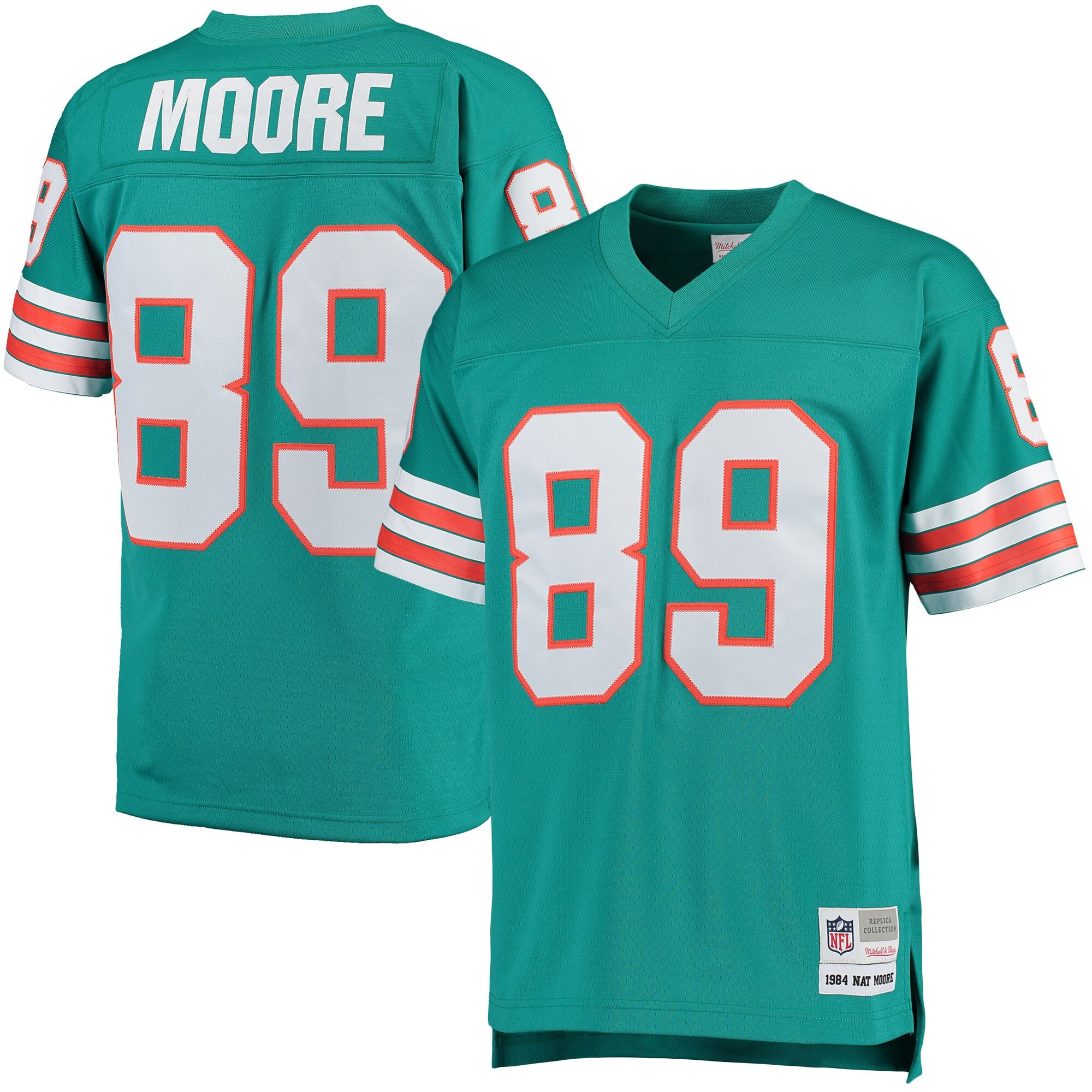 Nat Moore Miami Dolphins Mitchell & Ness 1984 Retired Player Legacy ...