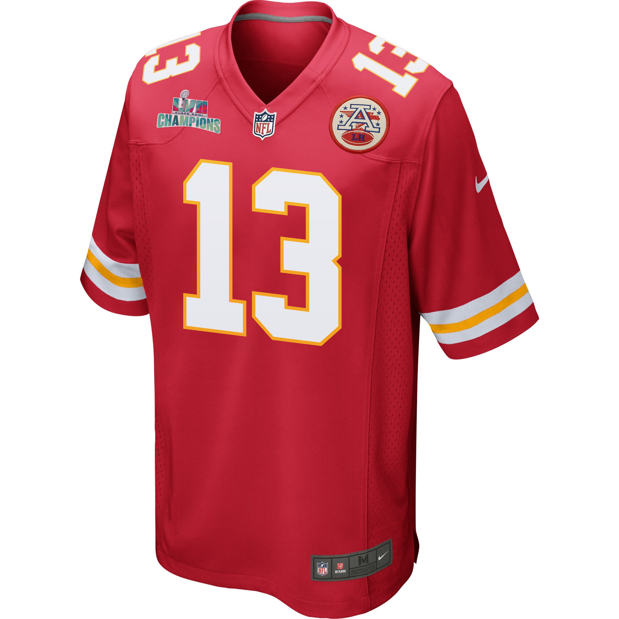 Nazeeh Johnson 13 Kansas City Chiefs Super Bowl LVII Champions Men Game ...