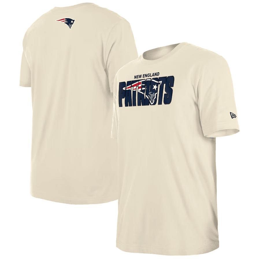 New England Patriots 2023 NFL Draft T-Shirt - Cream - Bluefink
