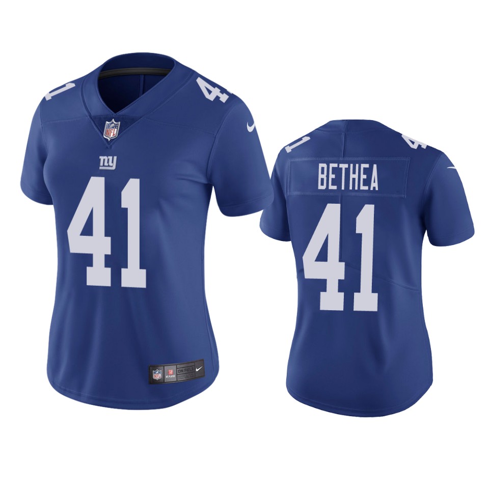 New York Giants Antoine Bethea Royal Vapor Limited Jersey - Bluefink