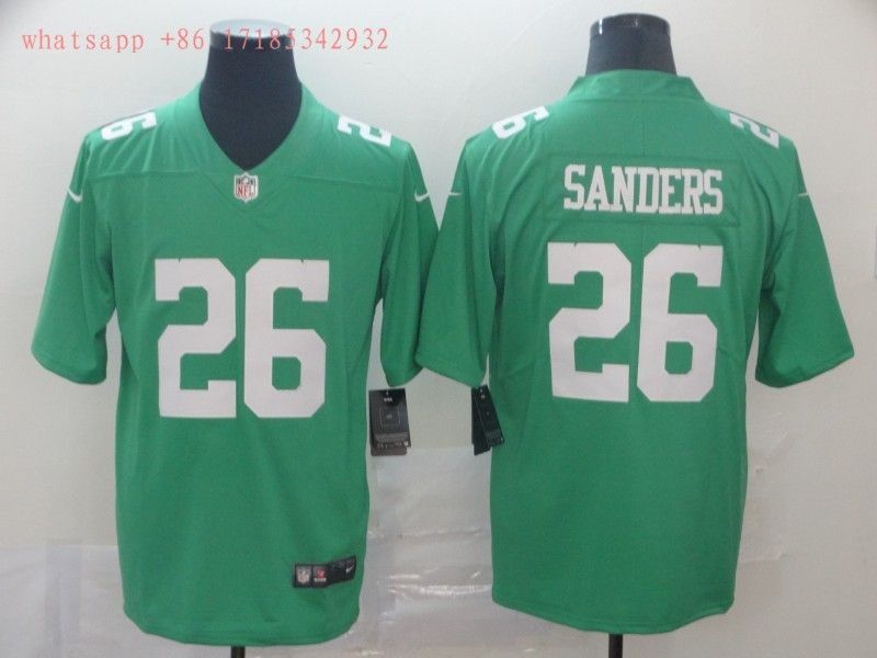 New York Giants Myles Sanders #26 Nfl 2020 Green Jersey Jersey - Bluefink