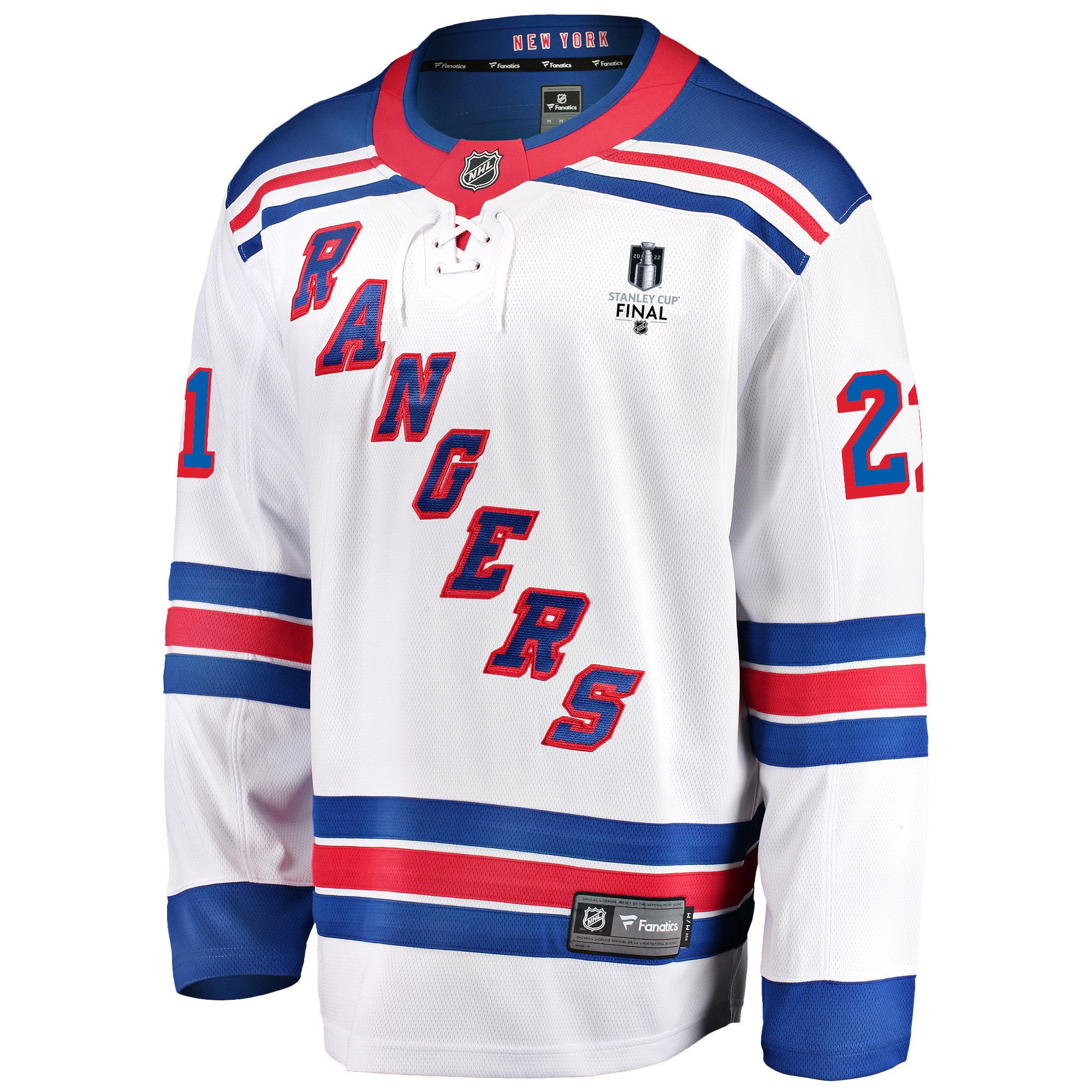 New York Rangers Barclay Goodrow 21 Away 2022 Stanley Cup Final ...