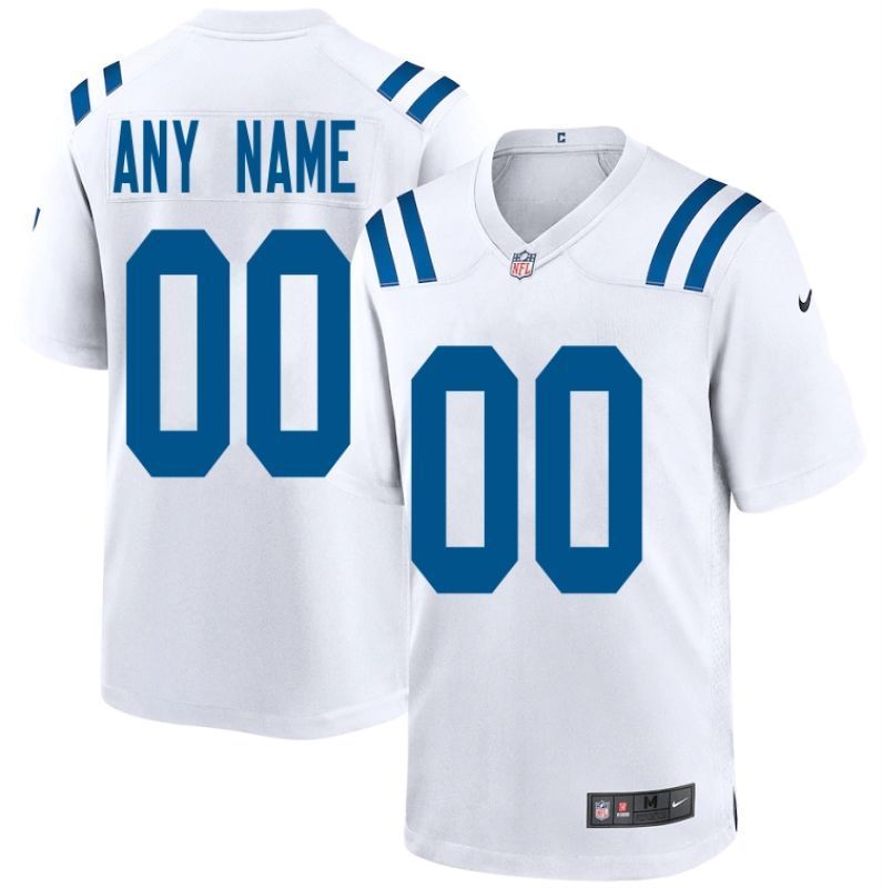 Nfl 2020 Personalized Custom White Custom Jersey - Bluefink
