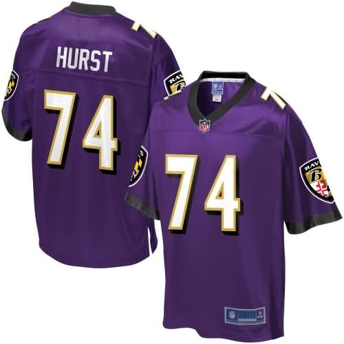 Nfl Pro Line Mens Baltimore Ravens James Hurst Team Color Jersey - Bluefink