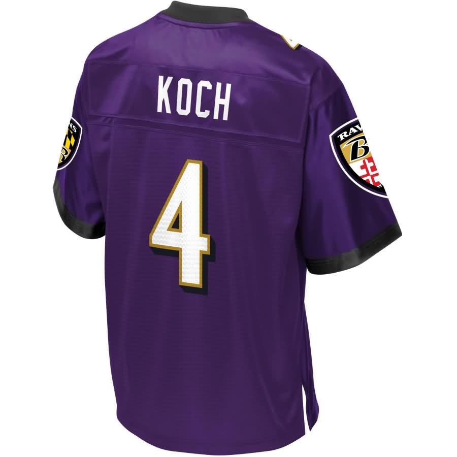 Nfl Pro Line Mens Baltimore Ravens Sam Koch Team Color Jersey - Bluefink