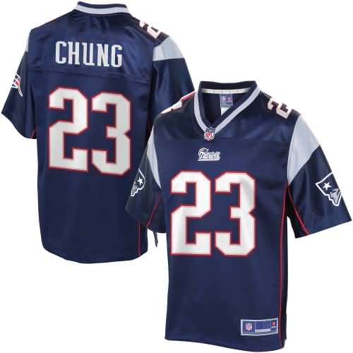 Nfl Pro Line Mens New England Patriots Patrick Chung Team Color Jersey ...