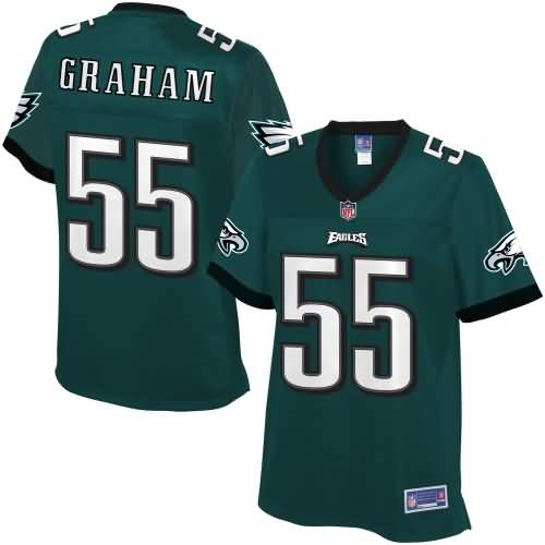 Nfl Pro Line Womens Philadelphia Eagles On Graham Team Color Jersey ...
