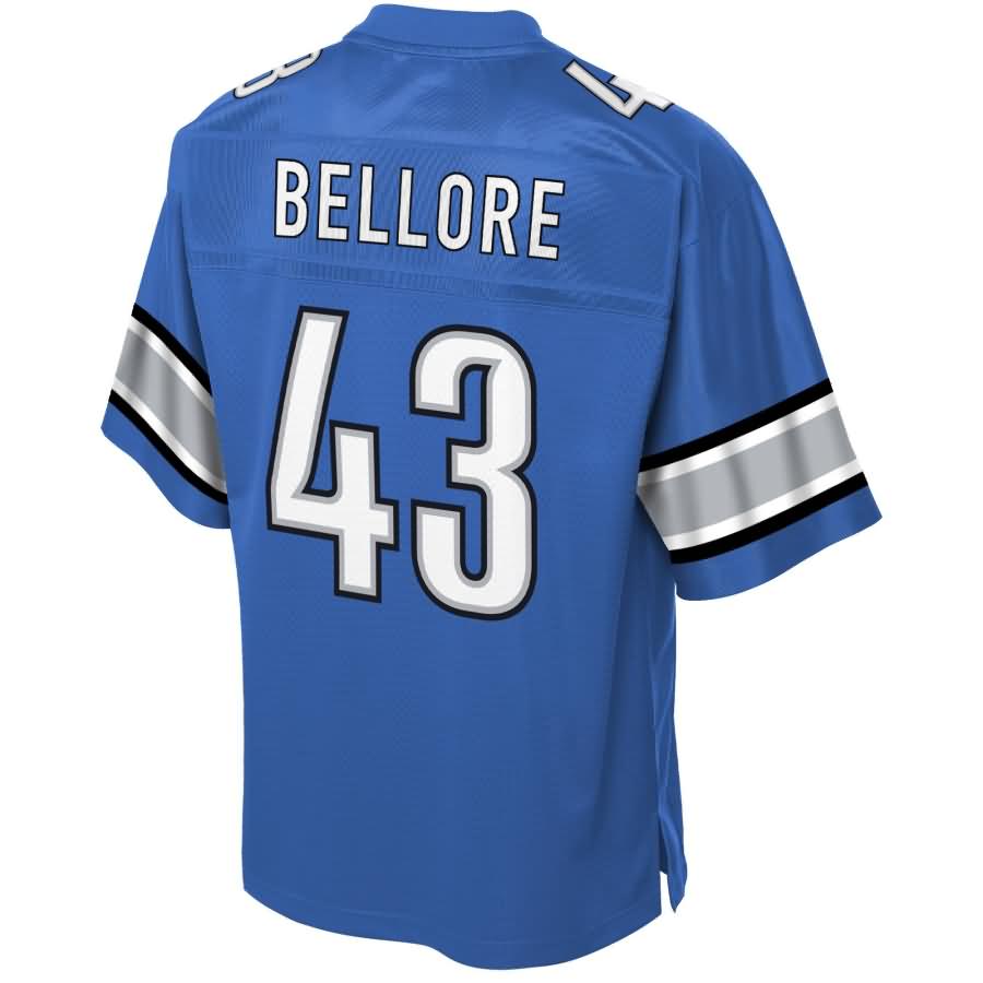 Nick Bellore Detroit Lions Nfl Pro Line Historic Logo Player Jersey ...