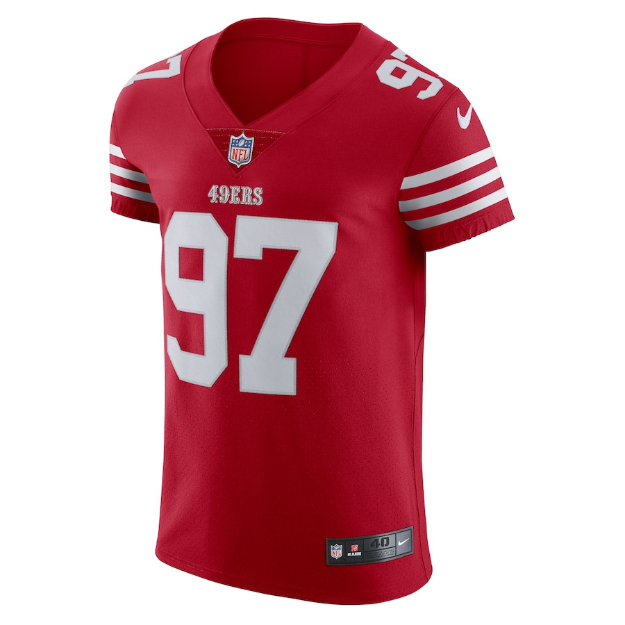 Nick Bosa 97 San Francisco 49ers Vapor Elite Jersey - Scarlet - Bluefink
