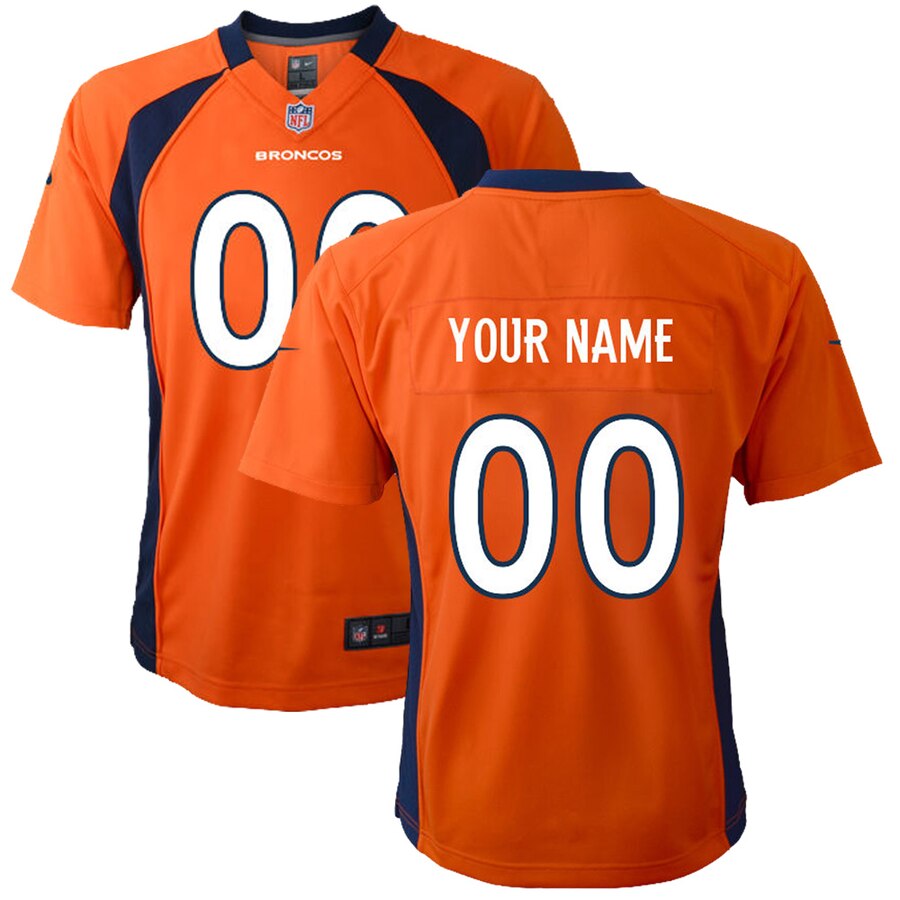 Nike Toddler Denver Broncos Customized Team Color Game Jersey - Bluefink