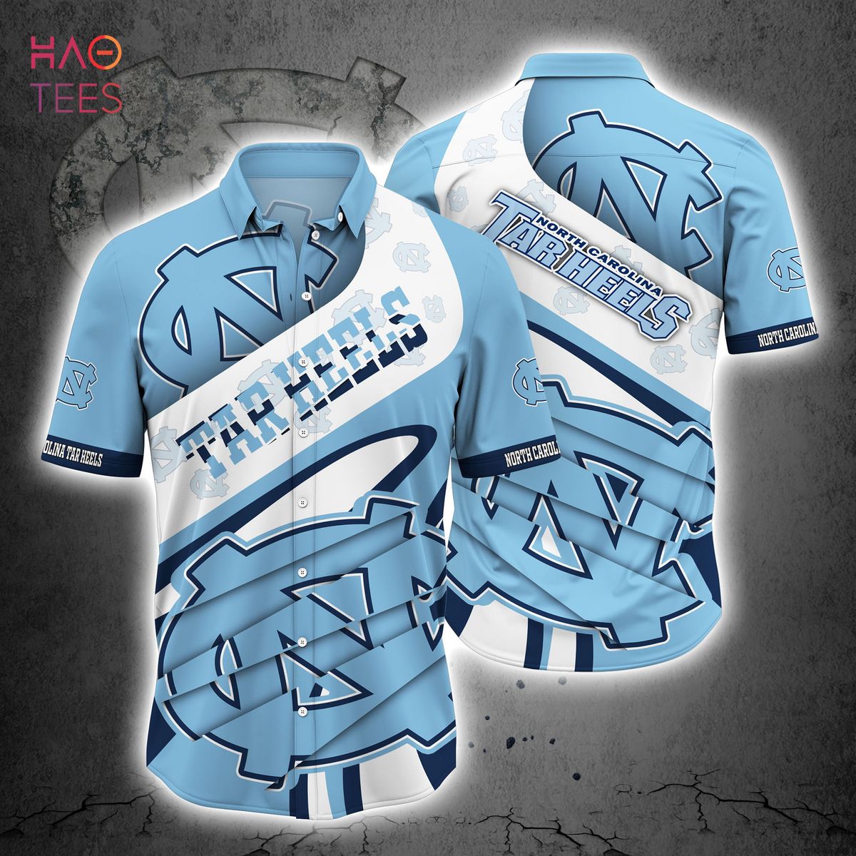 North Carolina Tar Heels Hawaiian Shirt for New Season - Bluefink