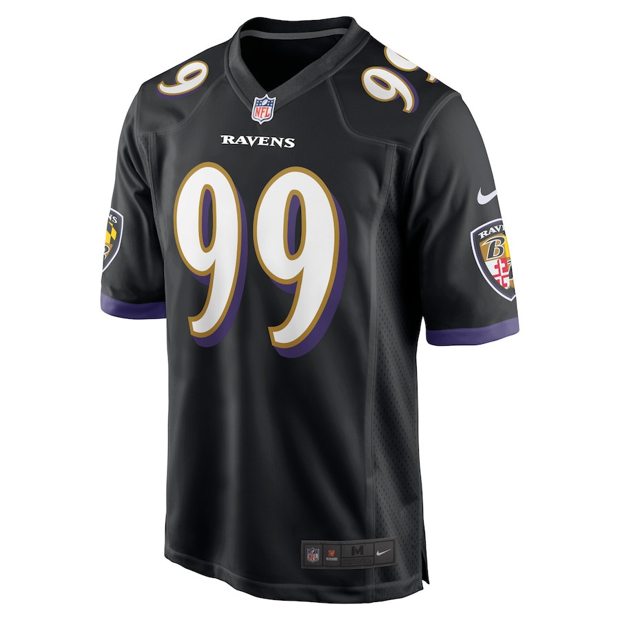 Odafe Oweh 99 altimore Ravens Game Jersey - Black - Bluefink