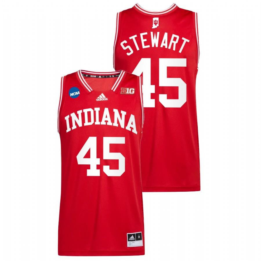 Parker Stewart 45 Indiana Hoosiers 2022 March Madness Basketball Men ...
