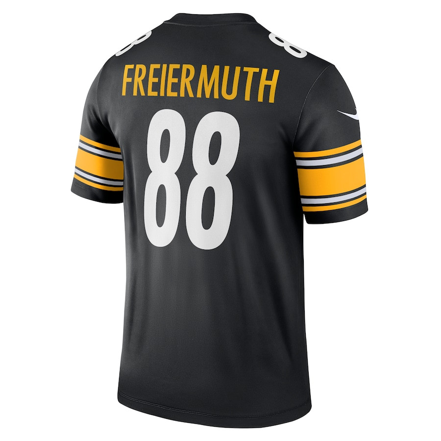 Pat Freiermuth 88 Pittsburgh Steelers Legend Jersey - Black - Bluefink
