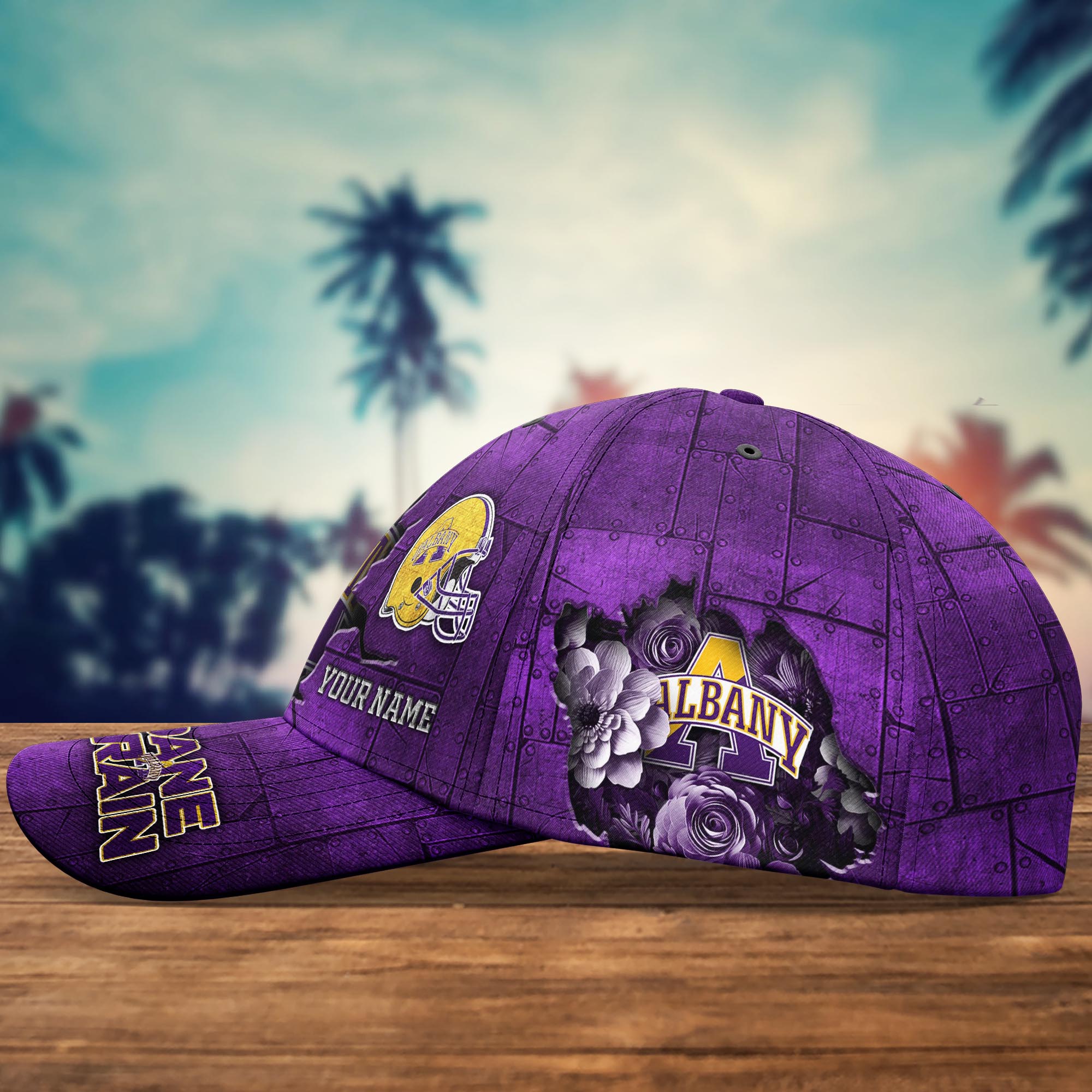 Personalized Albany Great Danes Cap for Fans - Bluefink
