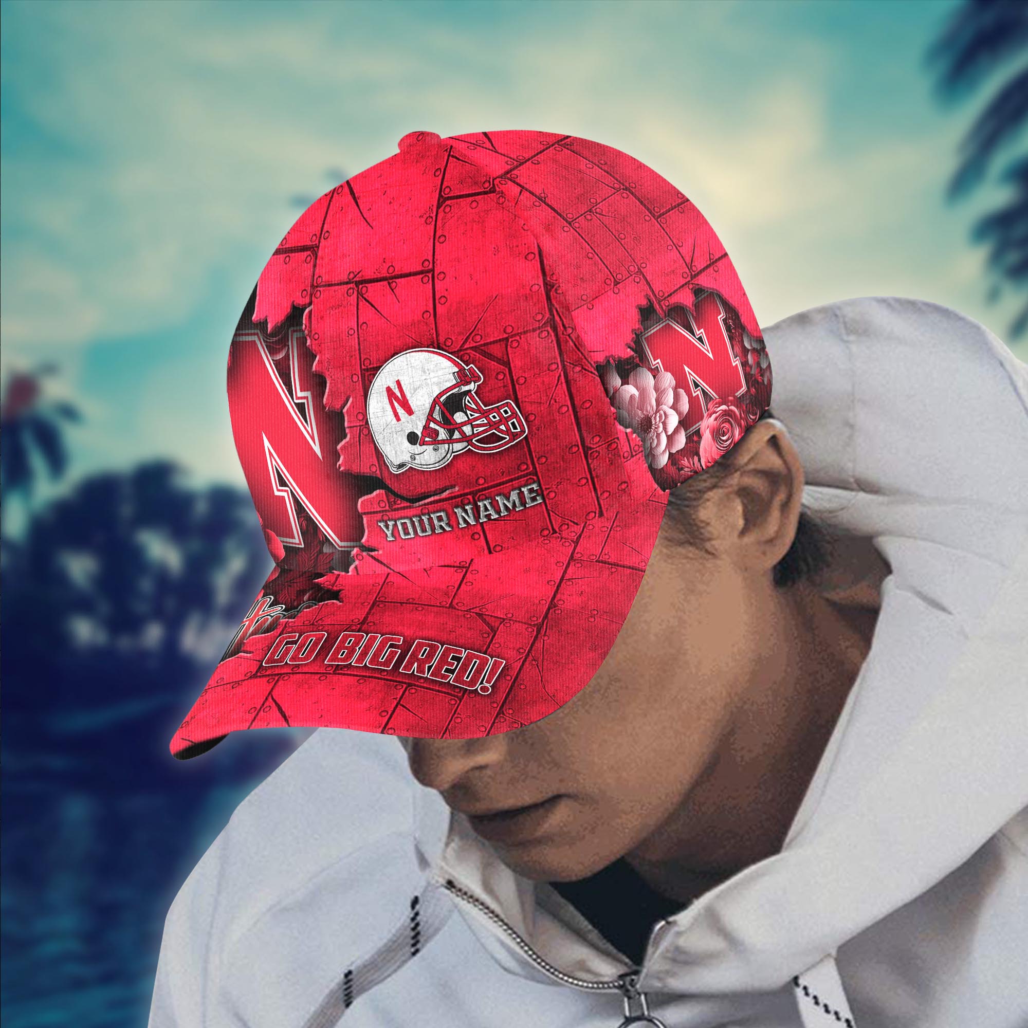 Personalized Nebraska Cornhuskers Cap for Fans - Bluefink