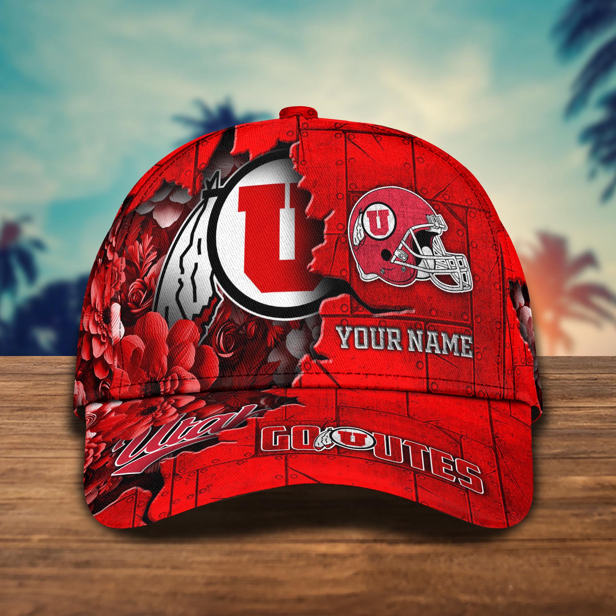 Personalized Utah Utes Cap for Fans - Bluefink