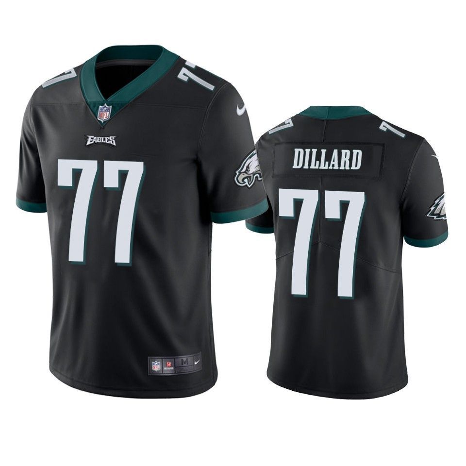 Philadelphia Eagles Andre Dillard 2019 Nfl Draft Black Vapor Limited ...