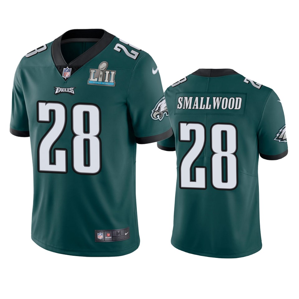 Philadelphia Eagles Wendell Smallwood Green Nike Color Rush Limited ...