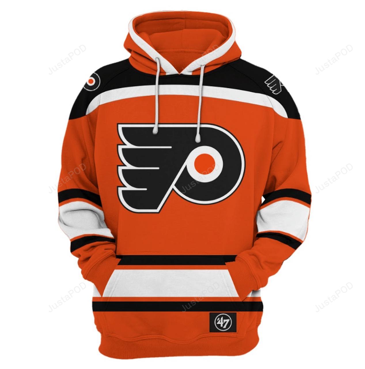Philadelphia Flyers 3D Hoodie Zip Hoodie - Bluefink