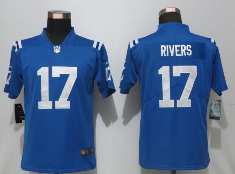 Philip Rivers #17 Nfl 2020 Blue Jersey - Bluefink