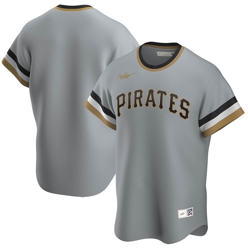 Pittsburgh Pirates 2020 Mlb Grey Jersey - Bluefink