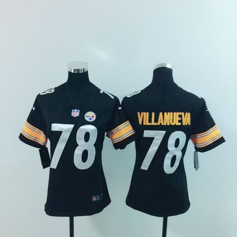 Pittsburgh Steelers Alejandro Villanueva #78 Nfl 2020 Black Womens ...