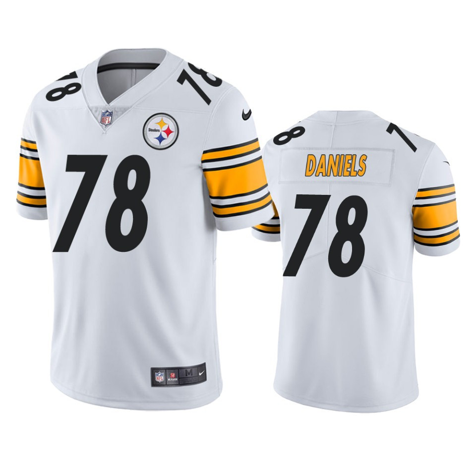 Pittsburgh Steelers James Daniels 78 White Vapor Limited Jersey - Bluefink