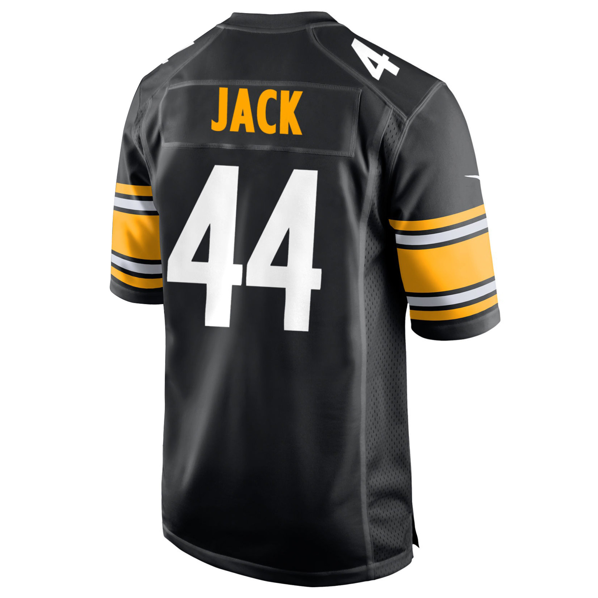 Pittsburgh Steelers Myles Jack 44 Game Jersey - Black Jersey - Bluefink