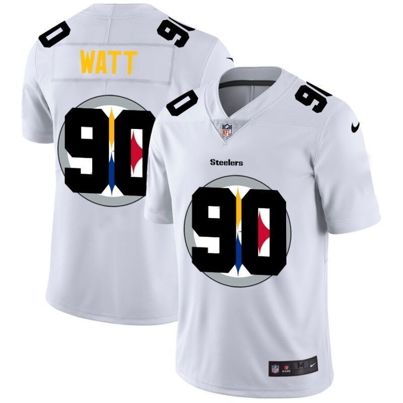Pittsburgh Steelers T.j. Watt #90 Nfl 2020 New Arriva White Jersey ...