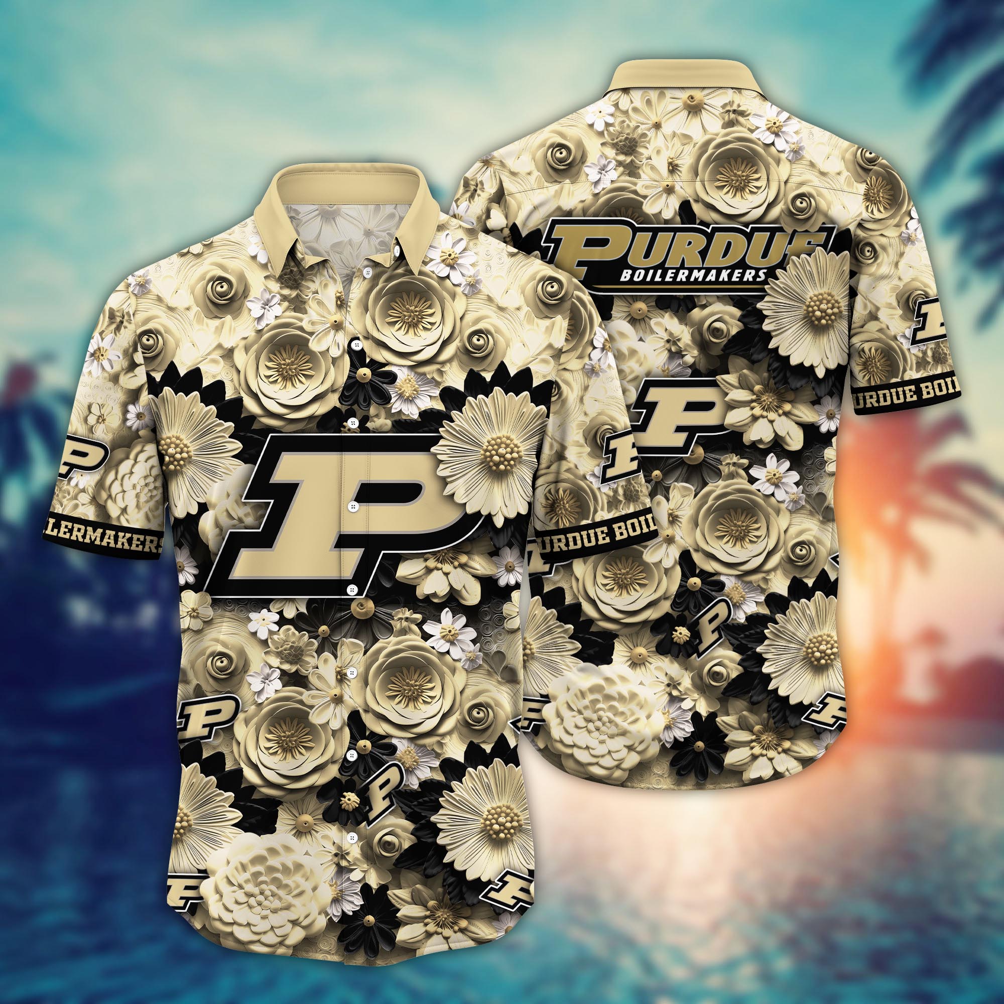 Purdue Boilermakers NCAA Hawaiian Shirt for This Summer Customize Shirt ...