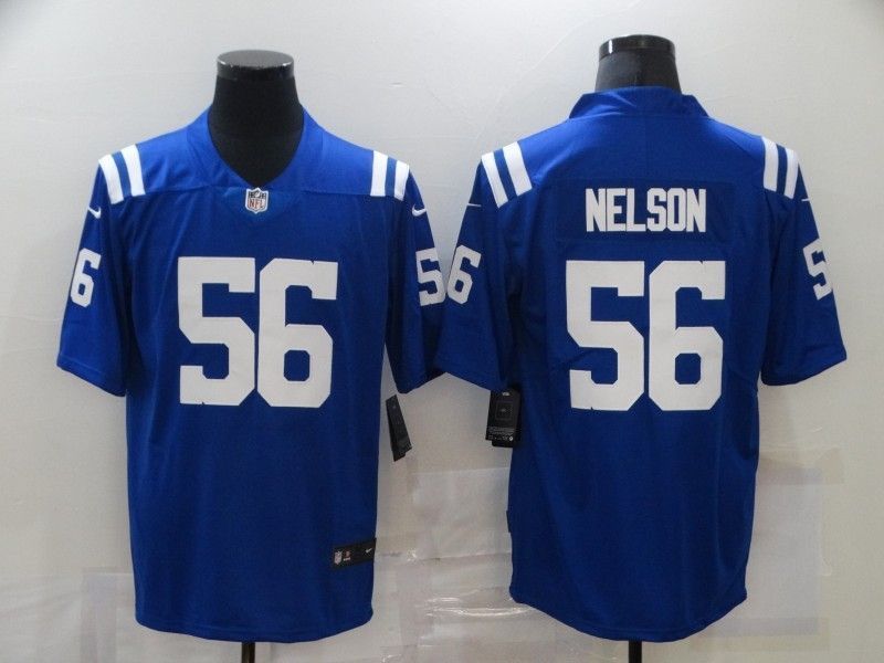 Quenton Nelson #56 2020 Nfl Blue Jersey Jersey - Bluefink