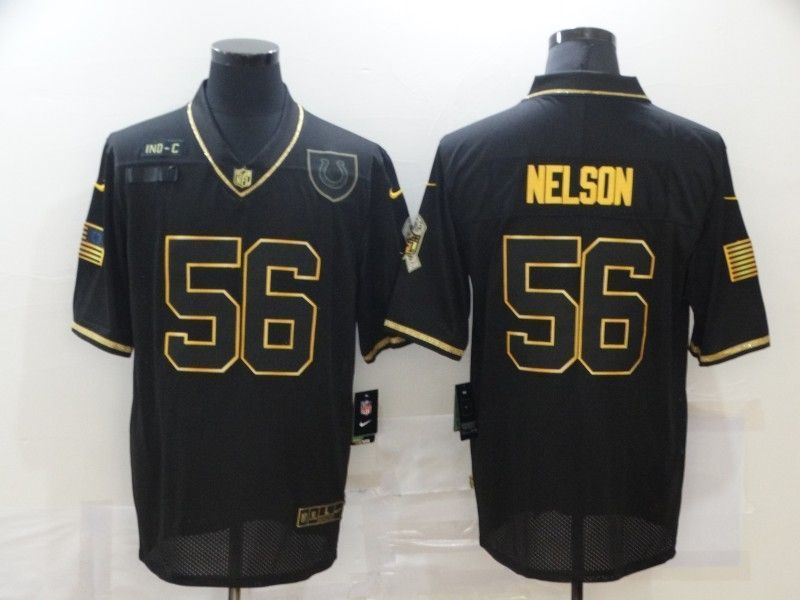Quenton Nelson #56 Nfl 2020 Black Jersey - Bluefink