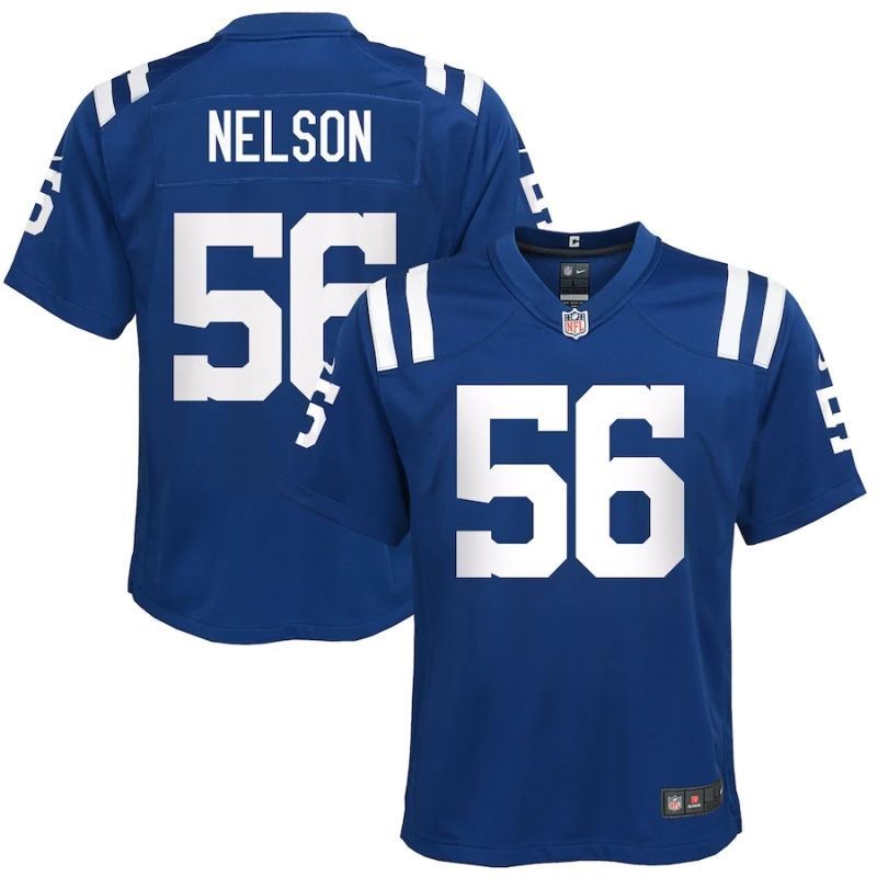 Quenton Nelson #56 Nfl 2020 Navy Blue Jersey - Bluefink