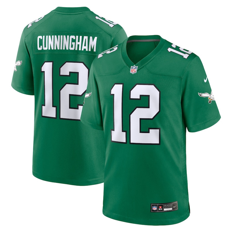 Randall Cunningham 12 Philadelphia Eagles Alternate Retired Game Men ...
