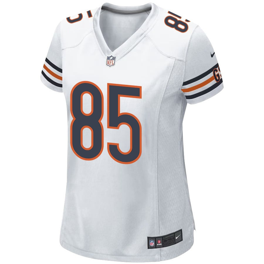 Robert Tonyan 85 Chicago Bears Women Game Jersey - White - Bluefink