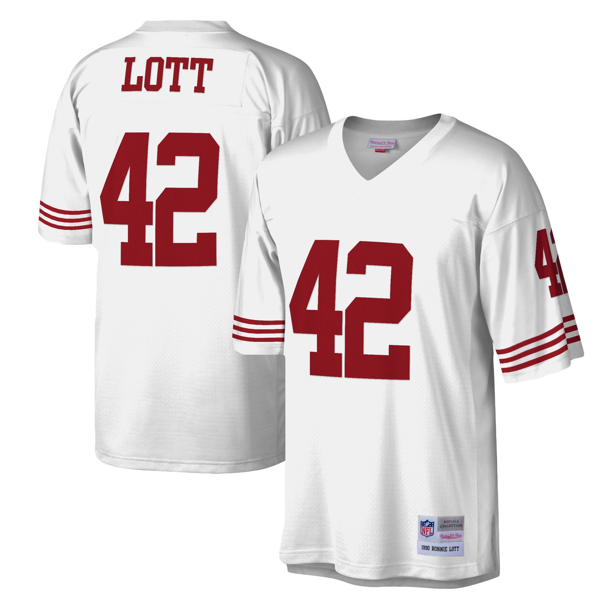 Ronnie Lott San Francisco 49ers Mitchell & Ness Legacy Replica Jersey ...