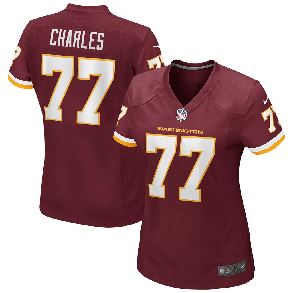 Saahdiq Charles Washington Football Team Womens Game Player Jersey ...