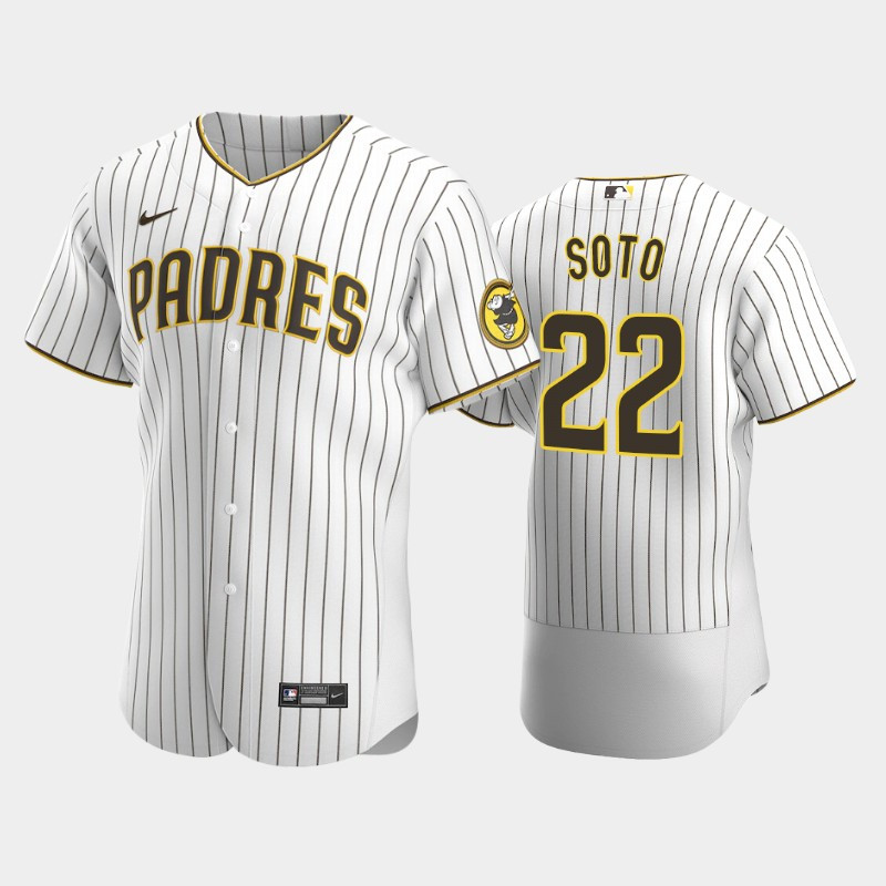 San Diego Padres Juan Soto 22 Home White Jersey - Bluefink