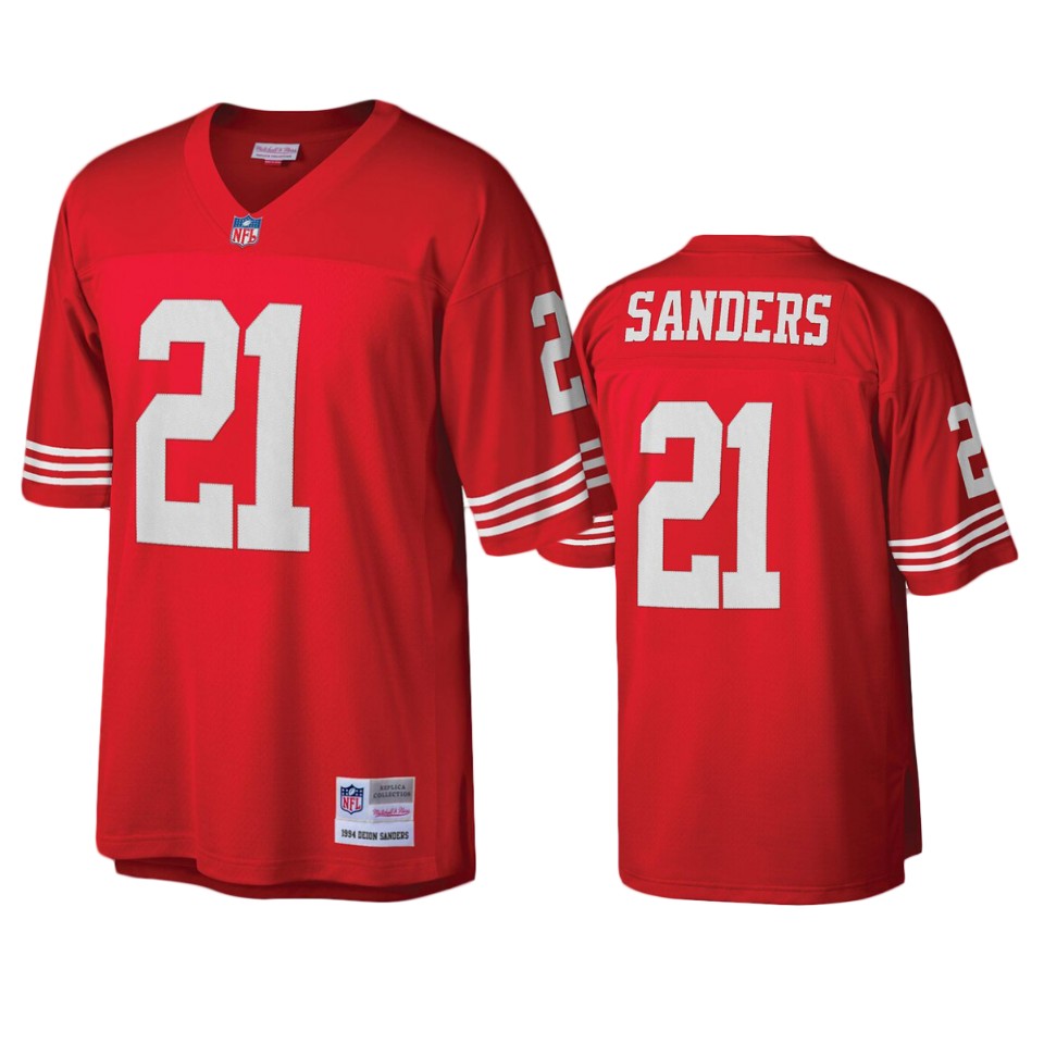 Extraordinary Deion Sanders San Francisco 49ers Jersey Photos
