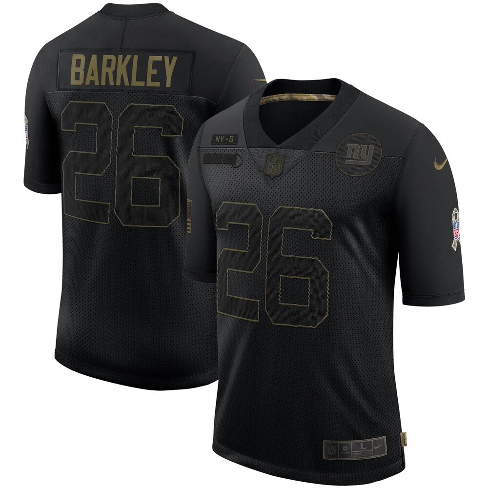 Saquon Barkley New York Giants 2020 Salute To Service Limited Jersey ...