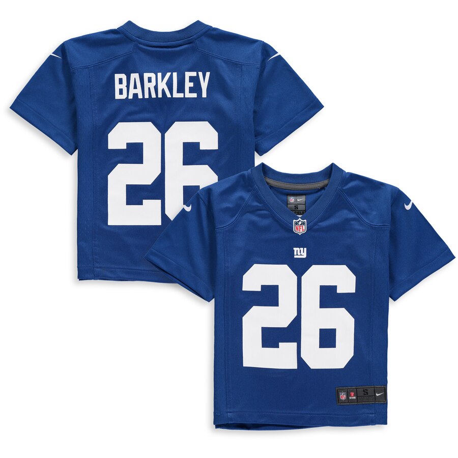 Saquon Barkley New York Giants Nike Preschool Game Jersey - Royal ...